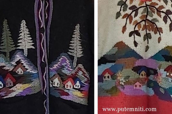Vezeni peškir – simbol tradicije – Putem niti